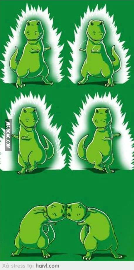 Bad luck T-rex - 9GAG