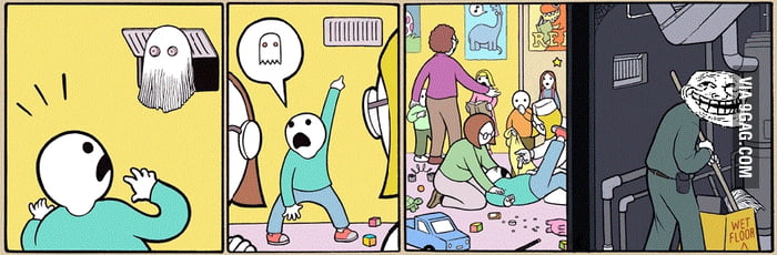 Ghost! - 9GAG