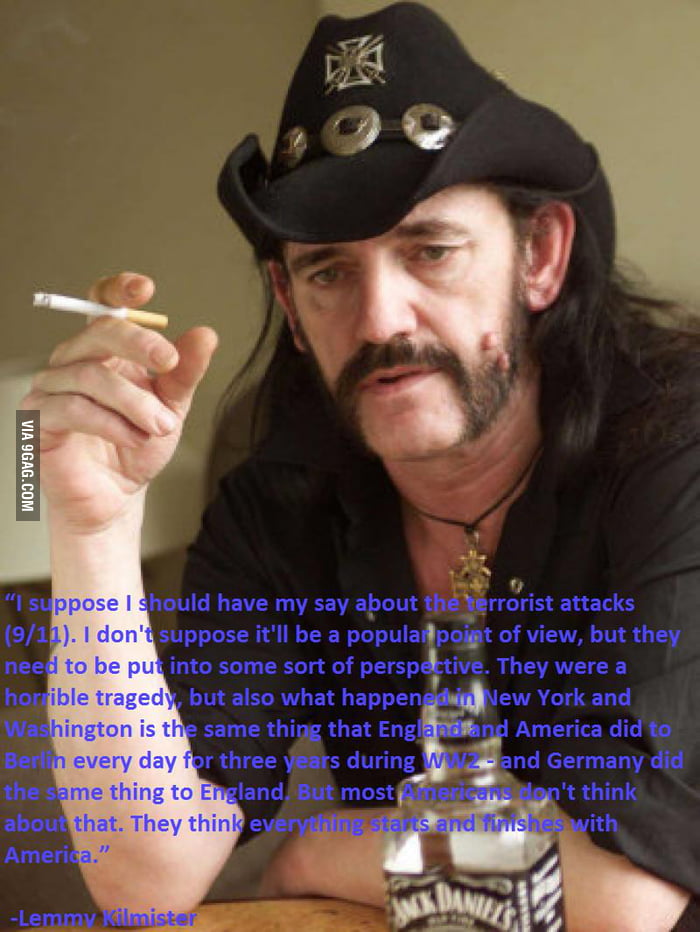 Lemmy´s words - 9GAG
