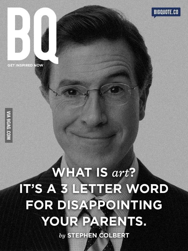 Oh Stephen Colbert - 9GAG