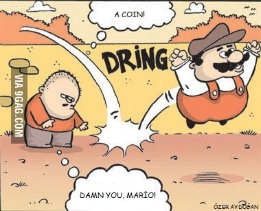 Damn you, Mario! - 9GAG