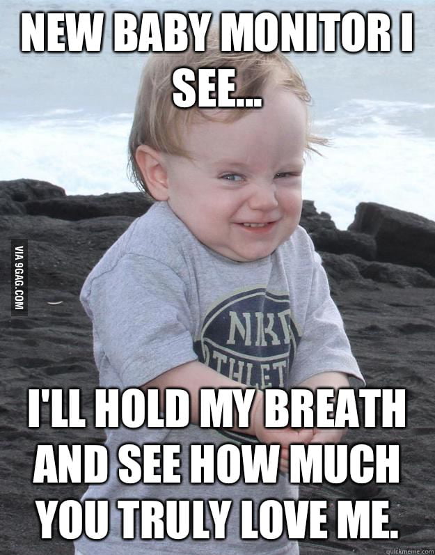 Evil baby - 9GAG