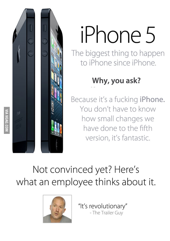 Iphones in a nutshell - 9GAG