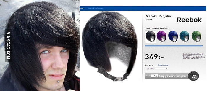 Emo helmet - 9GAG