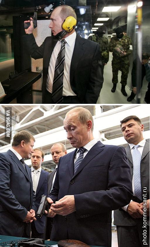 Not Bad- Putin Style... - 9GAG