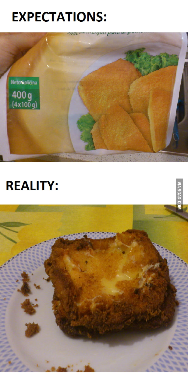Expectations vs reality when im cooking - 9GAG