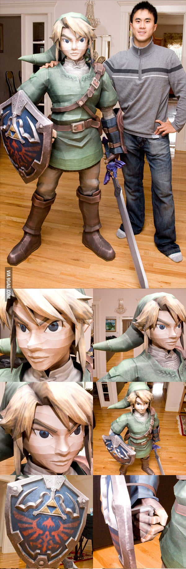 Life-Sized Link - 9GAG
