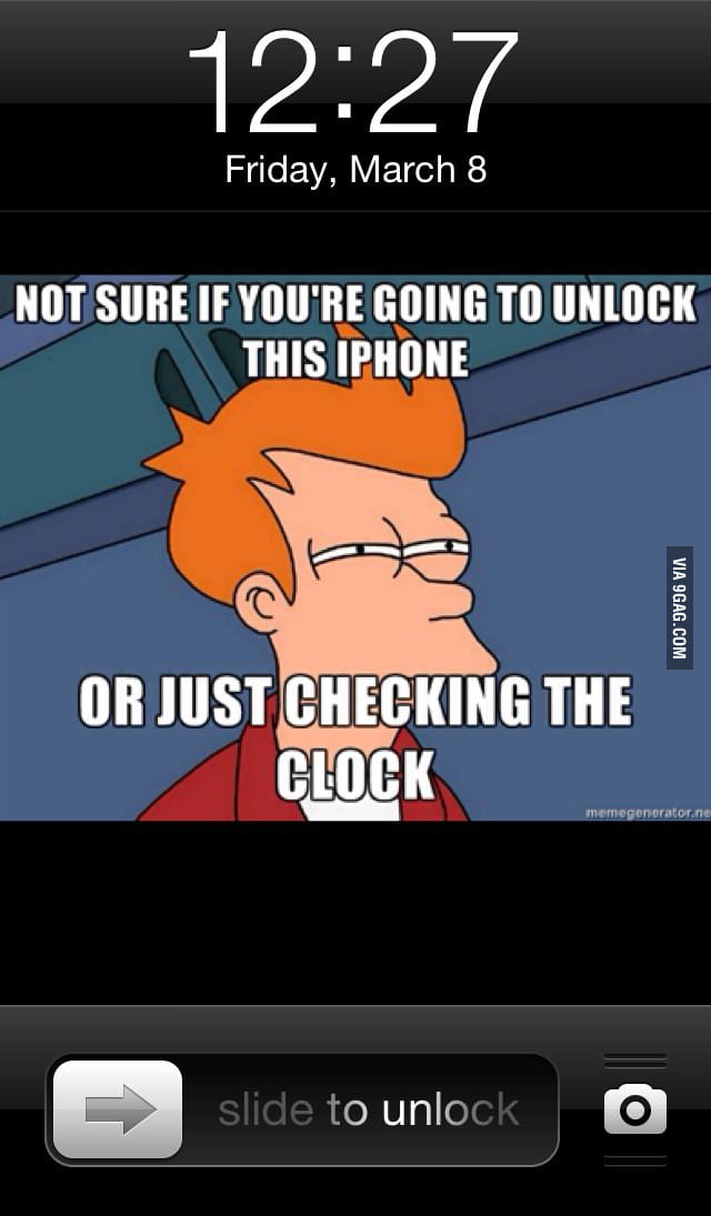 My Lock Screen. - 9GAG