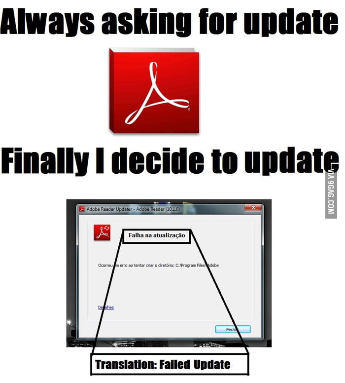 Scumbag Adobe - 9GAG