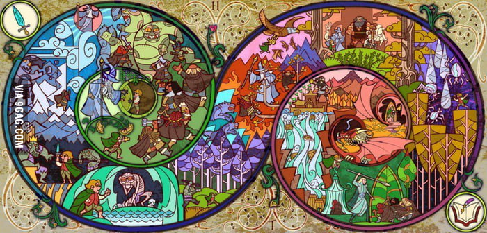 Epic Hobbit Art - 9GAG