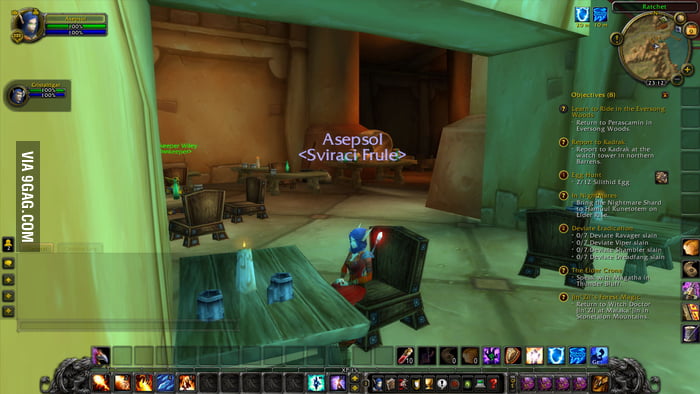 WOW- forever alone table :D - 9GAG