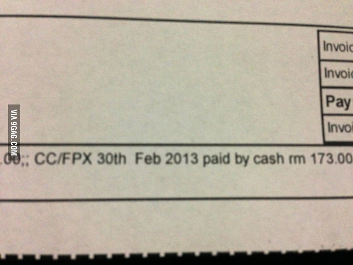 Not a valid date.... Not paying! - 9GAG