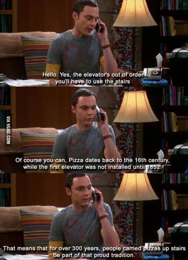Just Sheldon Being Sheldon - 9GAG