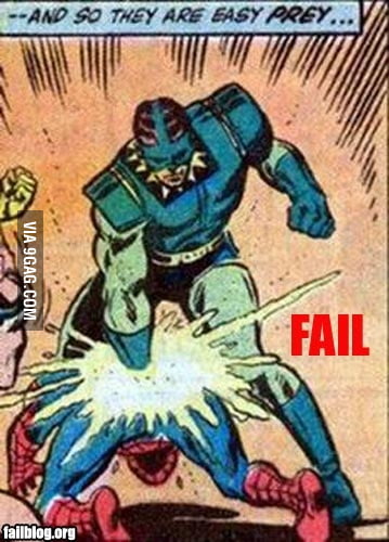 Fail punch - 9GAG