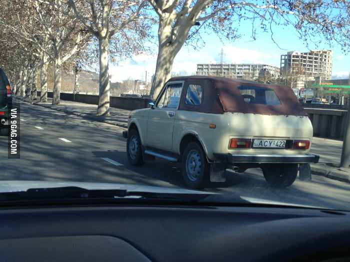 Lada convertible - 9GAG