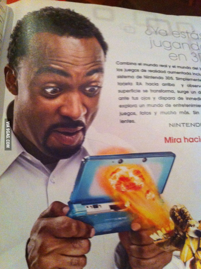 Holy shit! There's shit coming out of my 3DS! - 9GAG