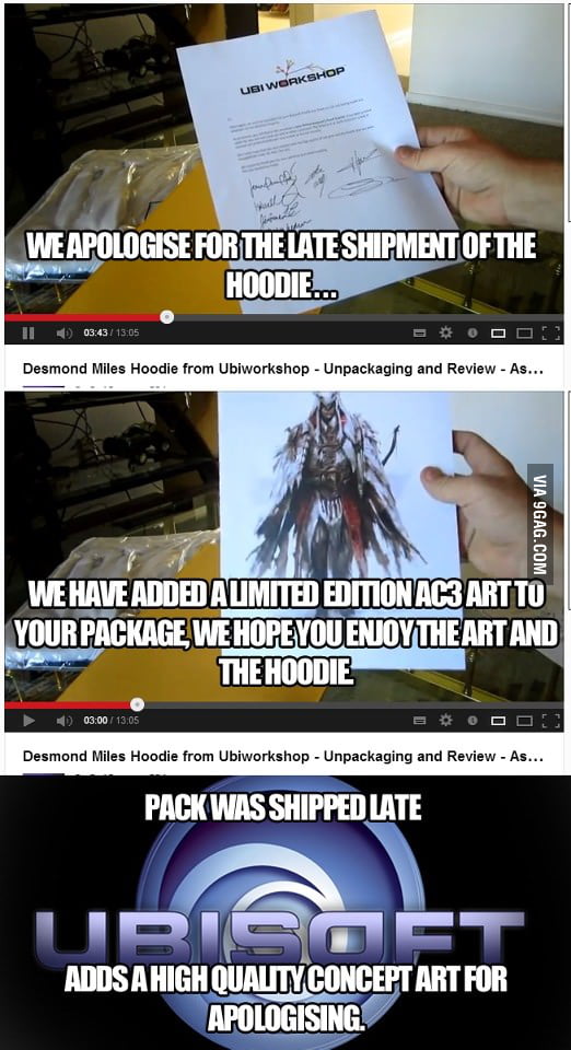 Good guy Ubisoft! - 9GAG
