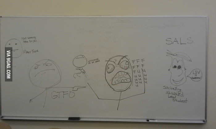 Law school writing rage - 9GAG