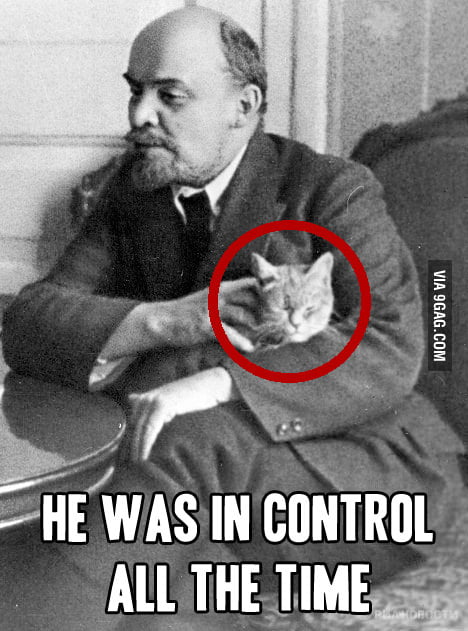 Lenin's Cat... - 9GAG