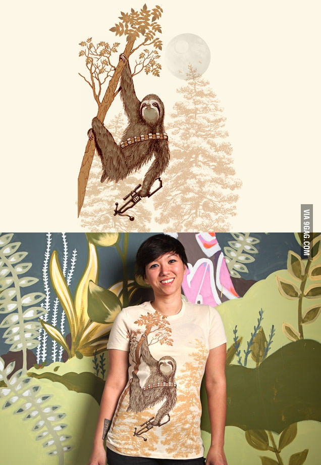 Sloth Chewbacca - 9GAG