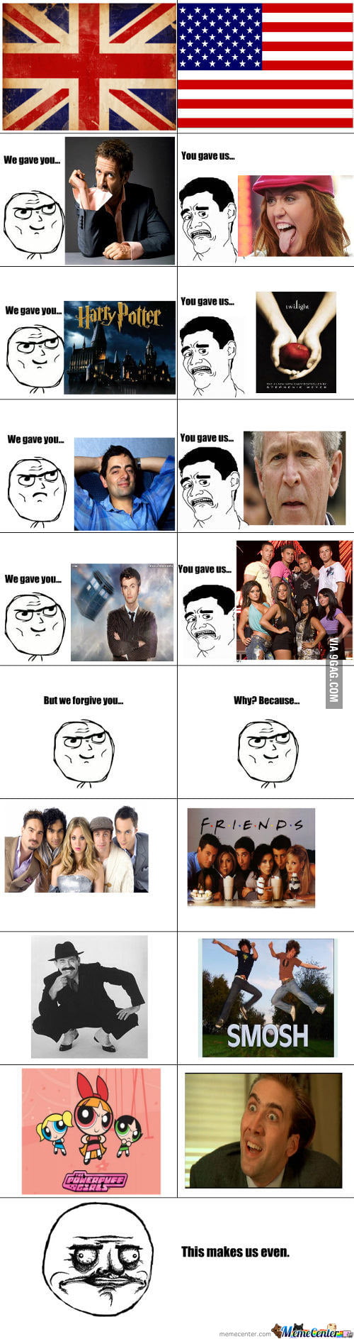 Now we're even - 9GAG