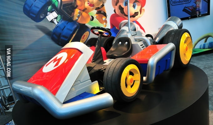 Just Mario Kart's car in IRL - 9GAG