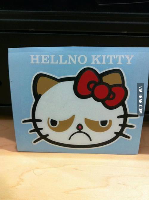 Hellno kitty - 9GAG