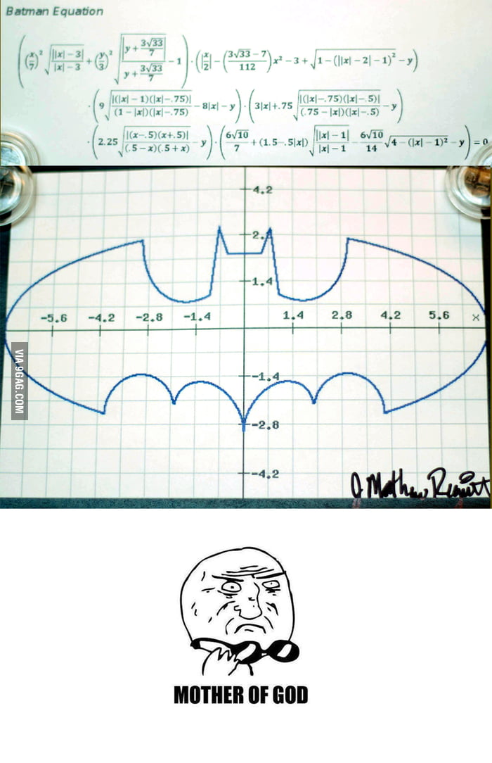 Batman Equation - 9GAG