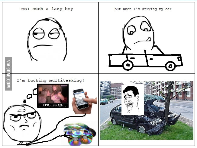 Multitasking - 9GAG