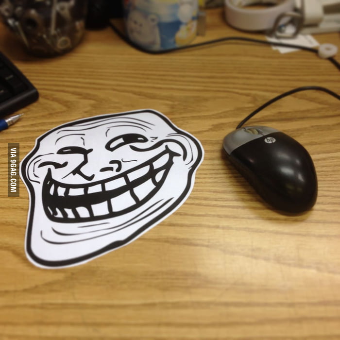 Troll pad..problem?? - 9GAG