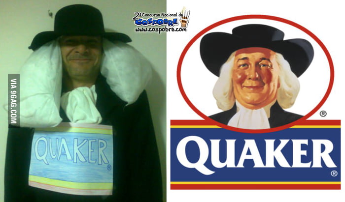 Quaker cosplay - 9GAG