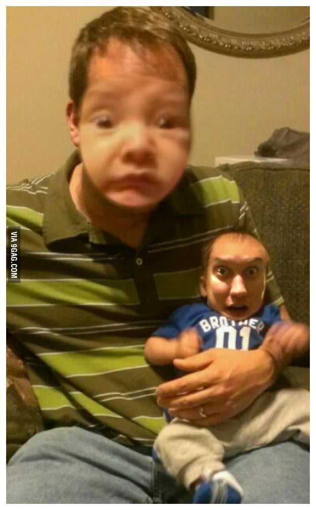 Father and Son Face-Swap - 9GAG
