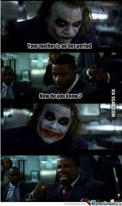 The joker trolling - 9GAG