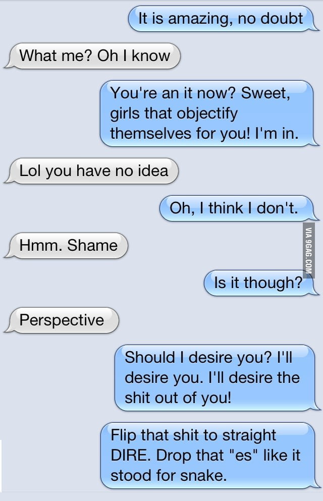 Needless to say, we've stopped talking. - 9GAG