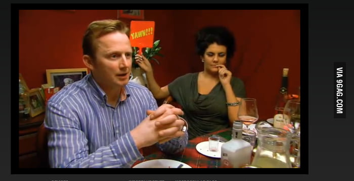 Boring Dinner Guests - 9GAG