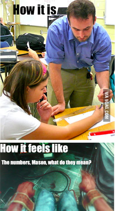In math class - 9GAG