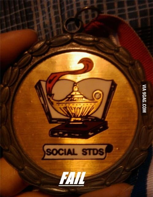 Medal Abbreviation FAIL - 9GAG