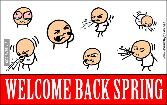 Spring Time, Allergy Time - 9GAG