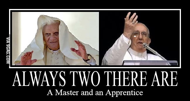 Sith Pope jokes are not over yet - 9GAG