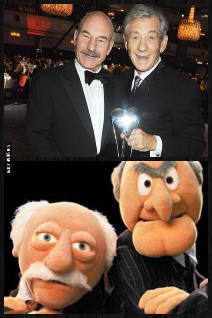 2 grumpy old men - 9GAG