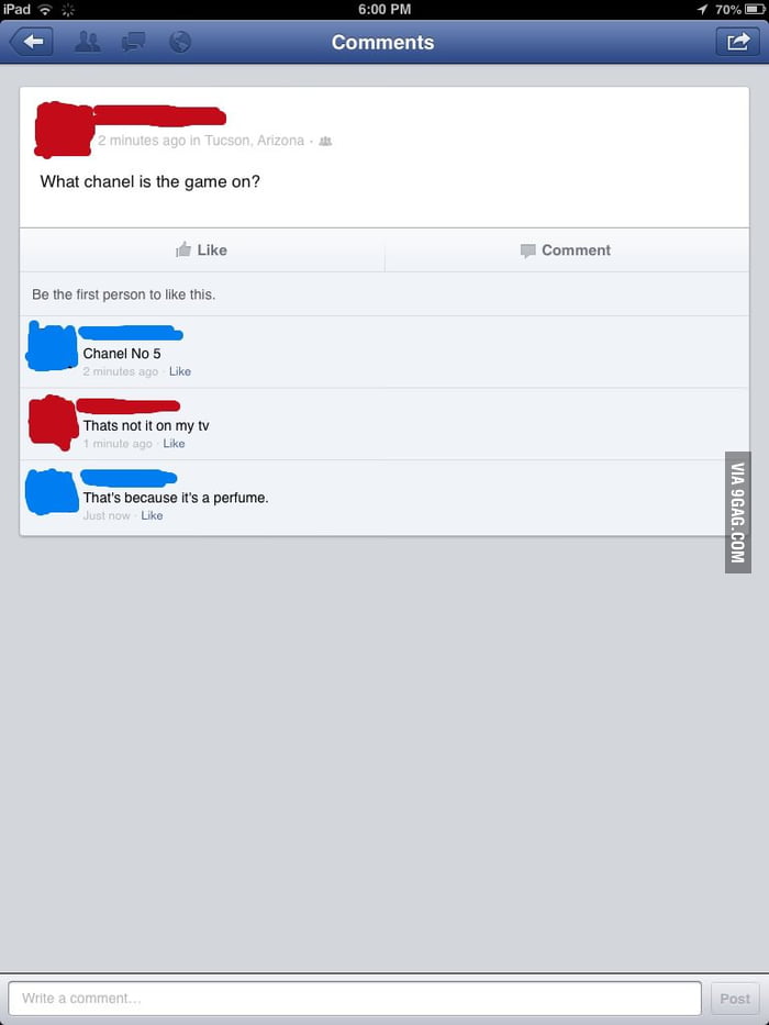 Channel vs. Chanel - 9GAG