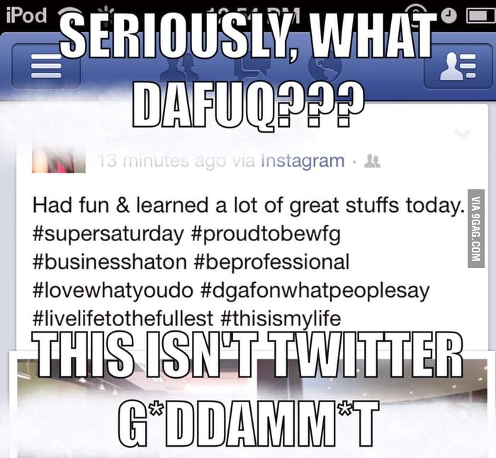 So tired of this sh*t on facebook - 9GAG