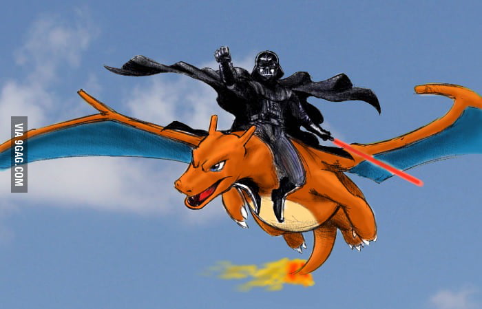 Your Argument Is Invalid Meme Darth Vader On A Charizard