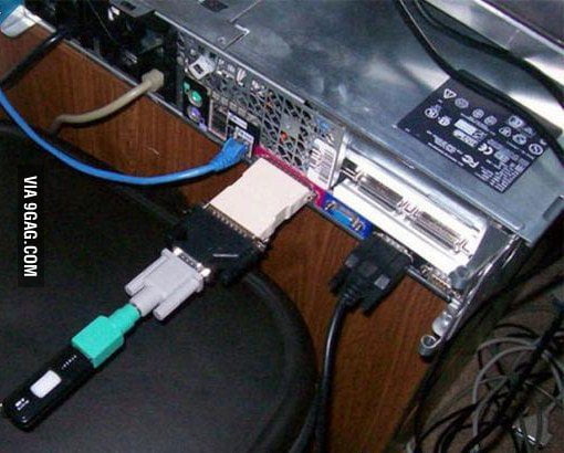 USB solution for old computers - 9GAG