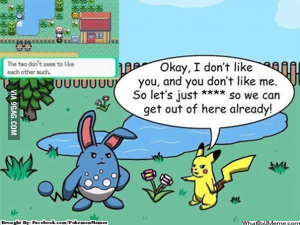 Reality about Pokemon daycare - 9GAG