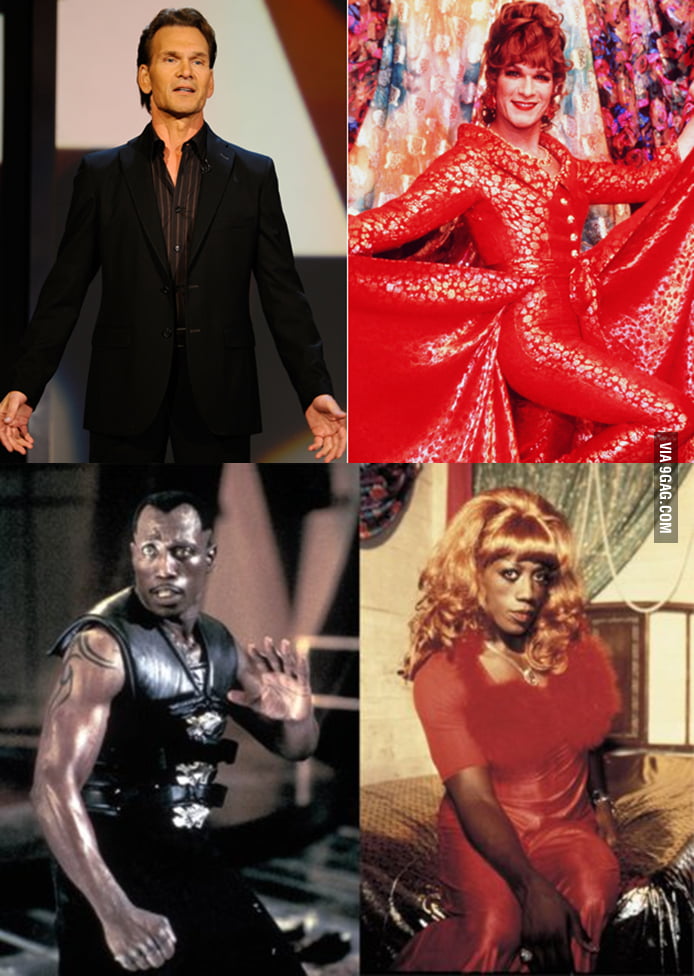 Patrick Swayze and Wesley Snipes high as f**k, pretending to be Drag ...