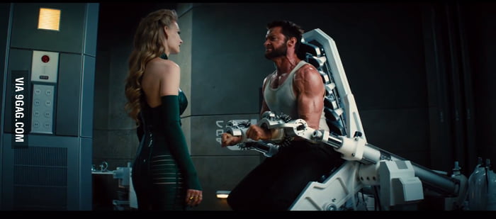 Is it me, or is Wolverine pooping? - 9GAG