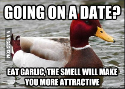 Malicious Advice Mallard on dating - 9GAG