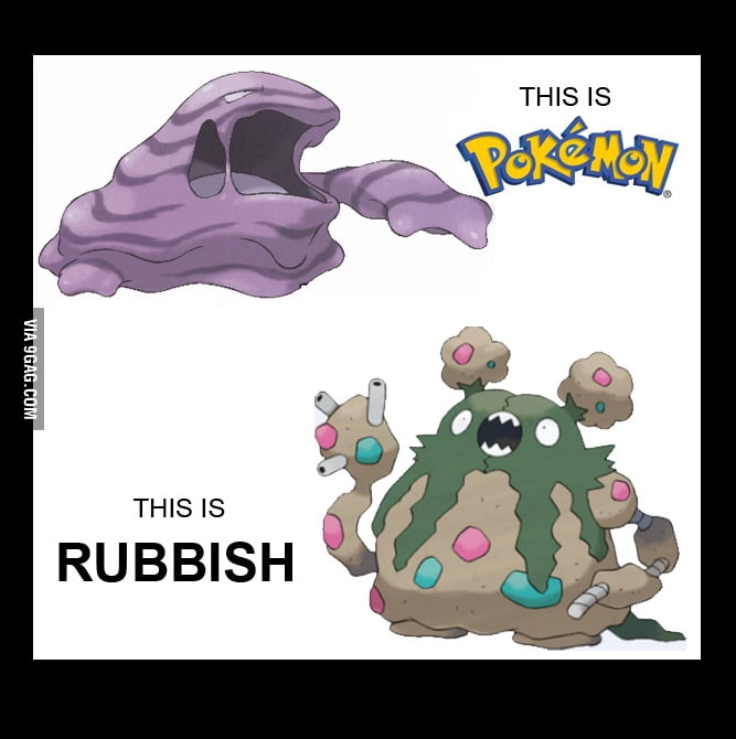 Rubbish Pokemon - 9GAG