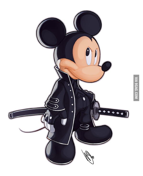 Samurai Mickey - 9GAG